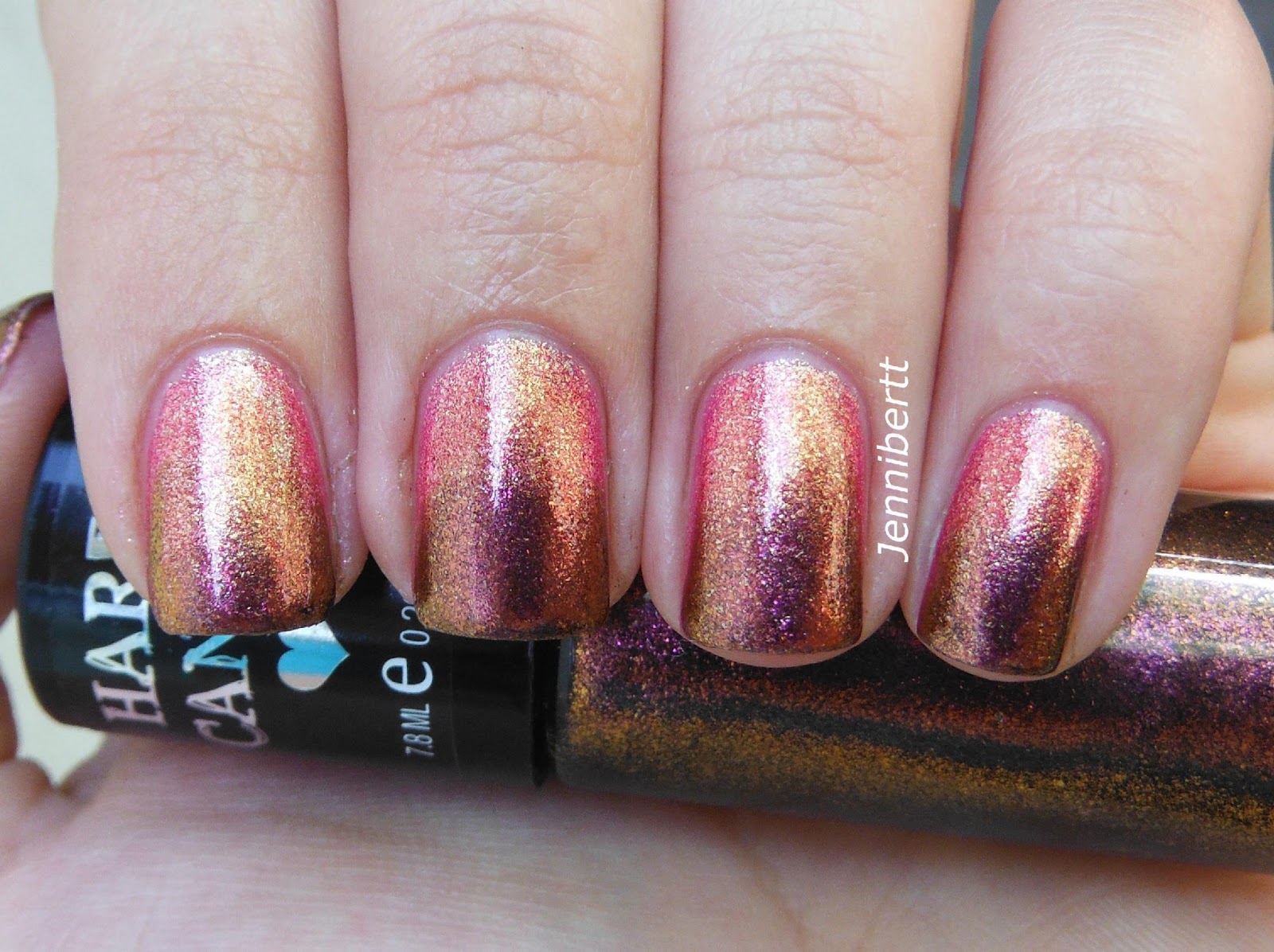 Jennibertt's Nails: Gradient using Hard Candy