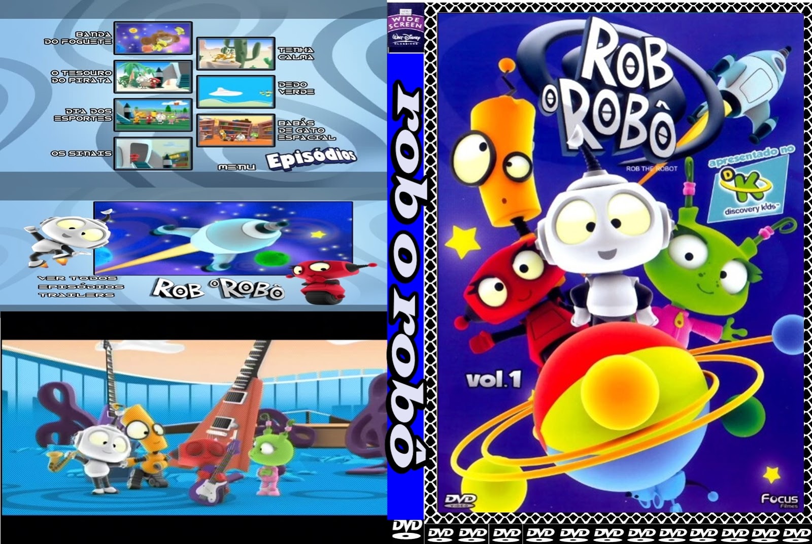 Capa Rob o Robô - O Melhor em capas do Brasil