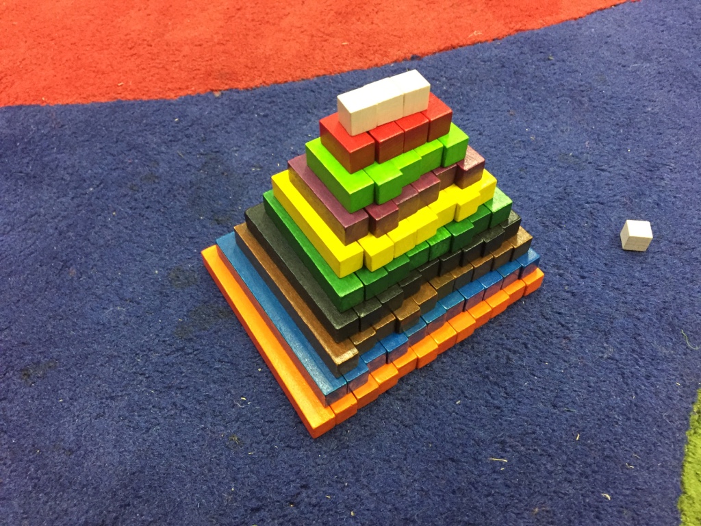 Authentic Inquiry Maths: Build a staircase pattern