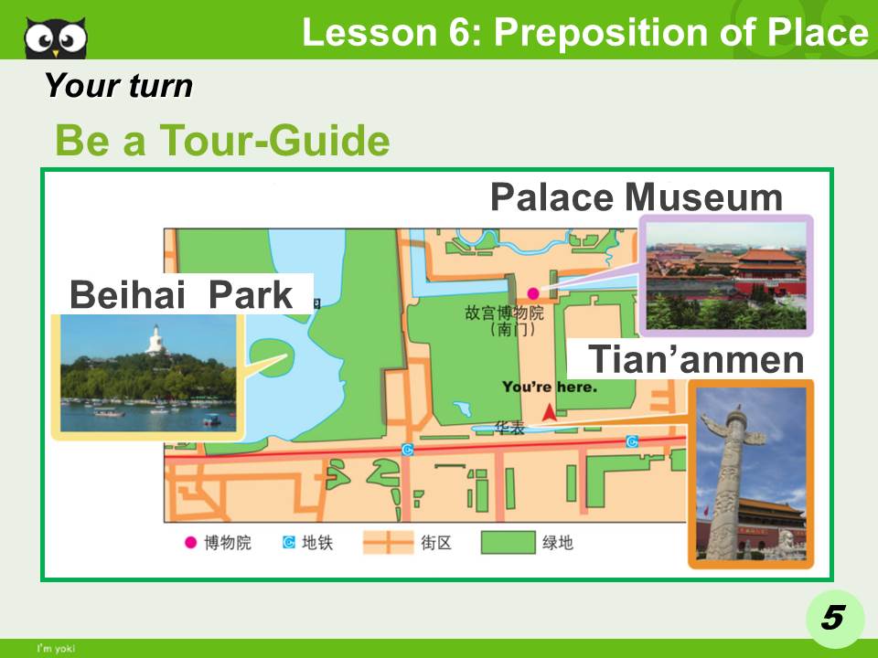 YOKITALK: Unit 1_Lesson 6 Preposition of Place or Position