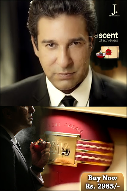 J. Waseem Akram - 414 Perfume Cologne By Junaid Jamshed