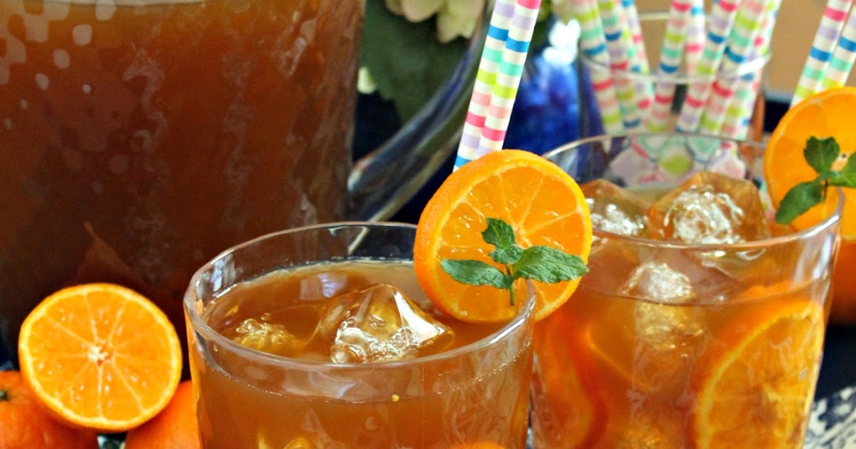 Love and Confections: Tangerine Sweet Tea