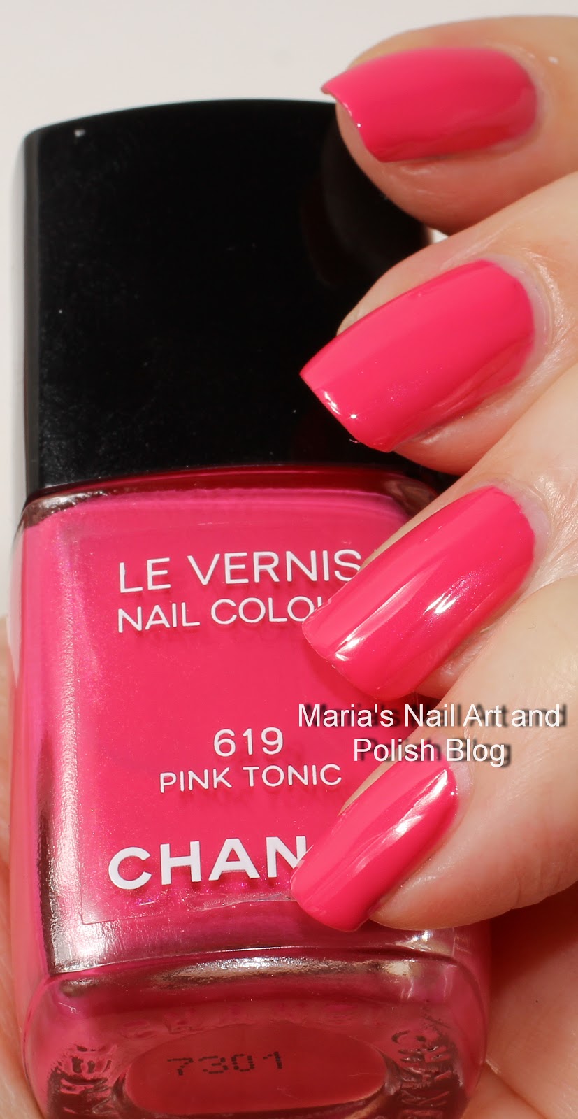 Marias Nail Art and Polish Blog: Chanel Pink Tonic 619 Reflets d’Été de ...