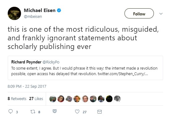 Open and Shut?: Has the open access movement delayed the revolution?