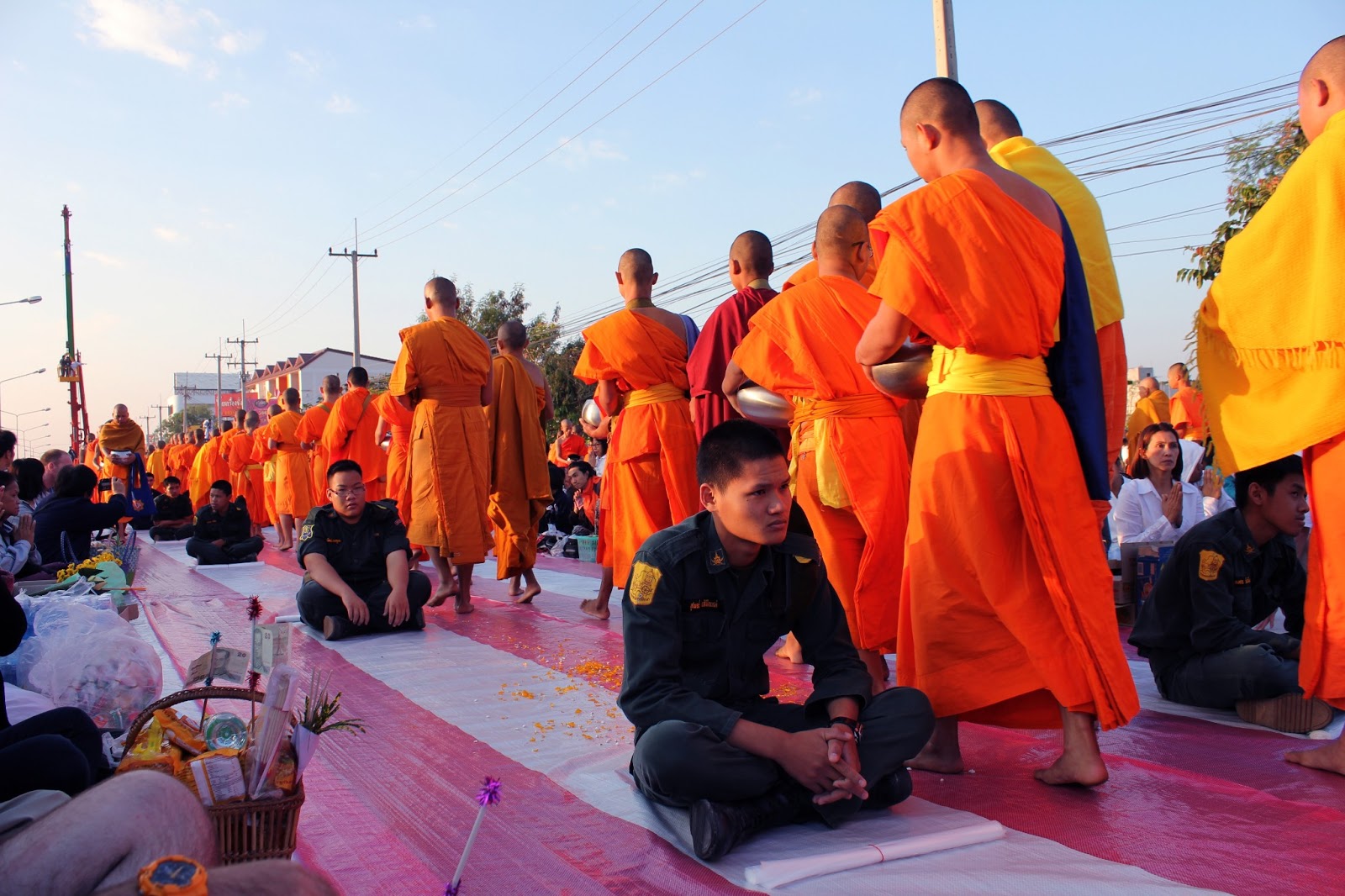 Market of Eden: Alms-giving to 12,999 Monks at Sunrise