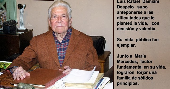 Luis Rafael Damiani: un hombre extraordinario. (1913- 2006 ): Home