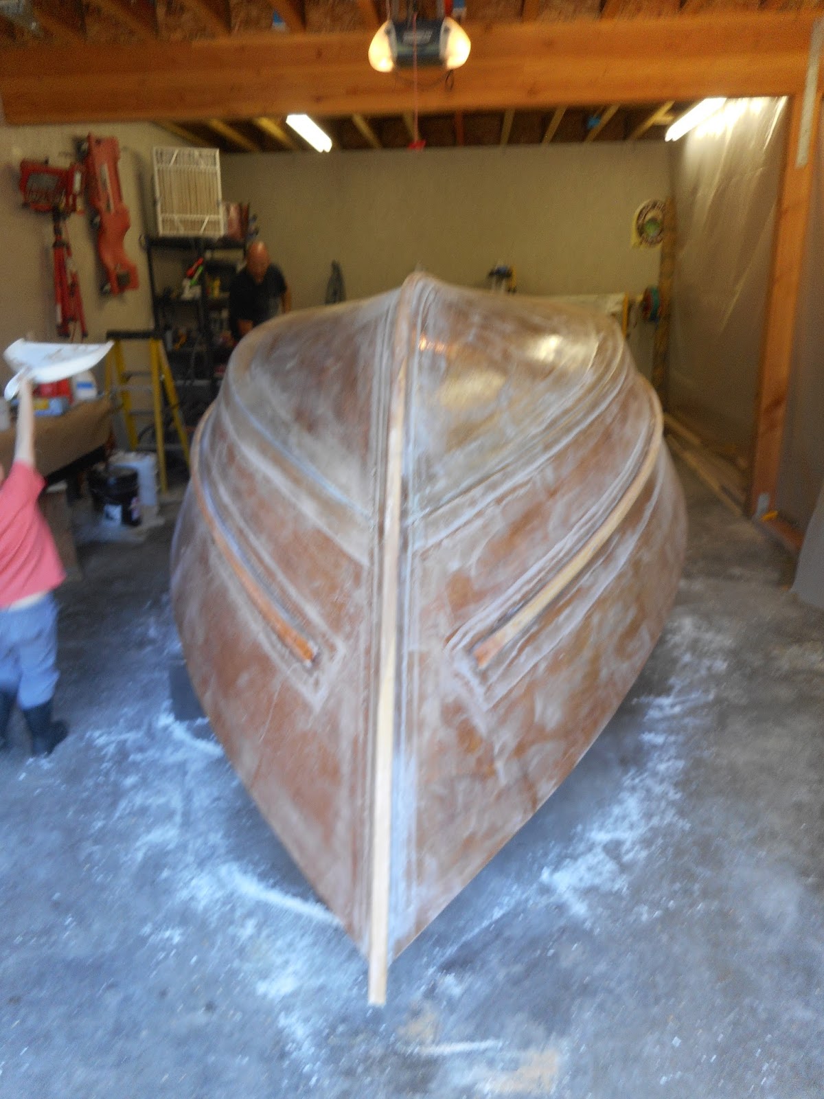 Chris's Boat Project: Keel Strake and Spray Rails