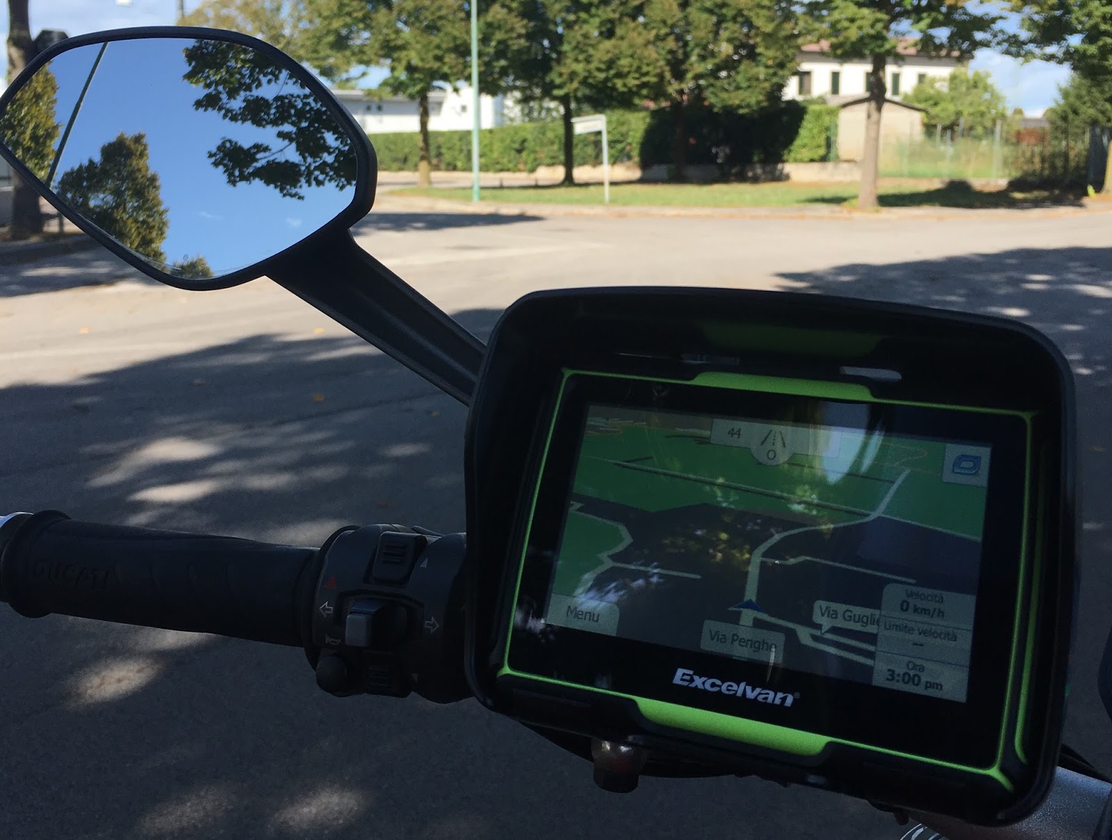 Accessori: Navigatore GPS impermeabile per moto Excelvan con sistema di ...