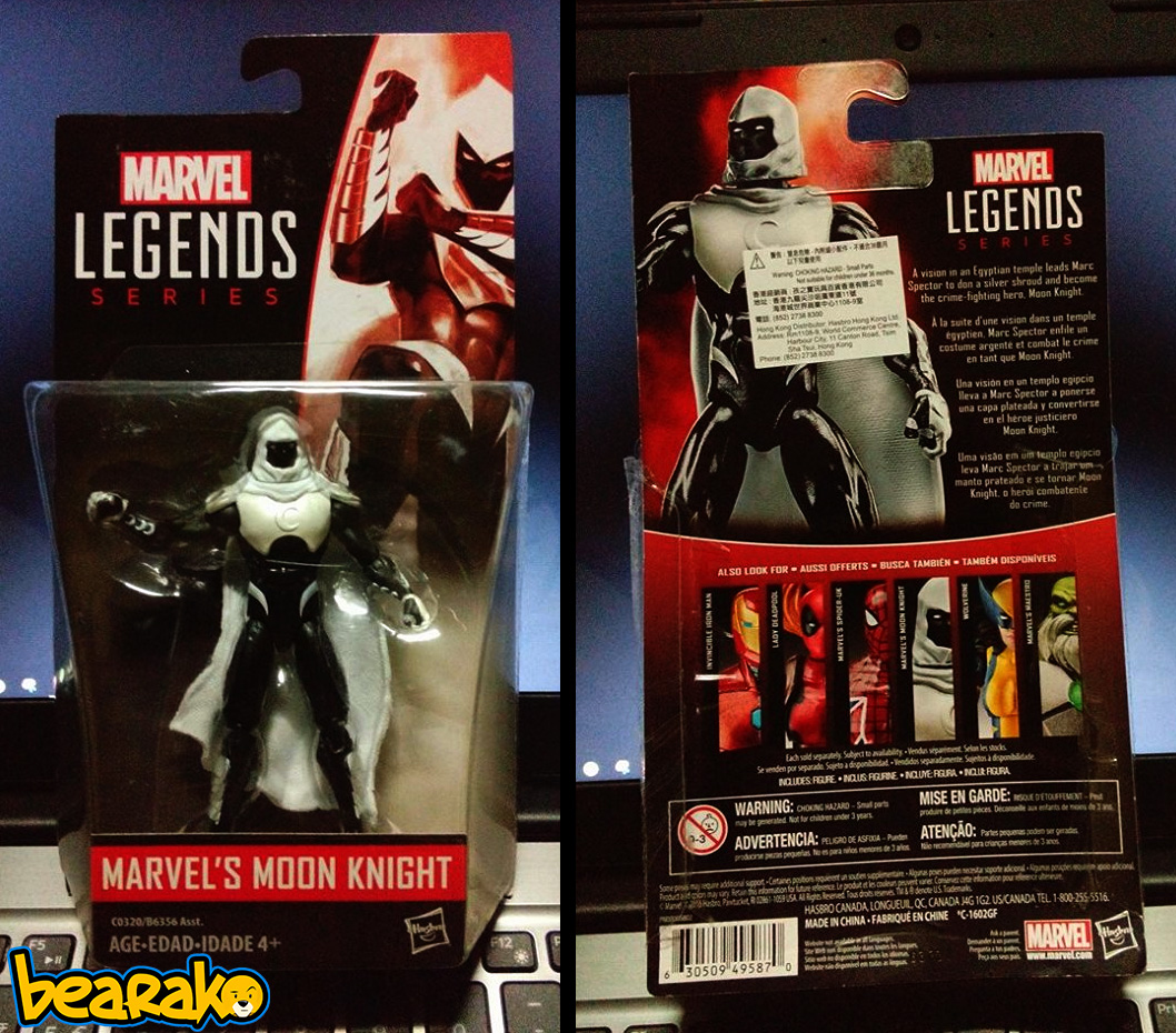 Bearako's Corner: TOY REVIEW: Marvel's Moon Knight