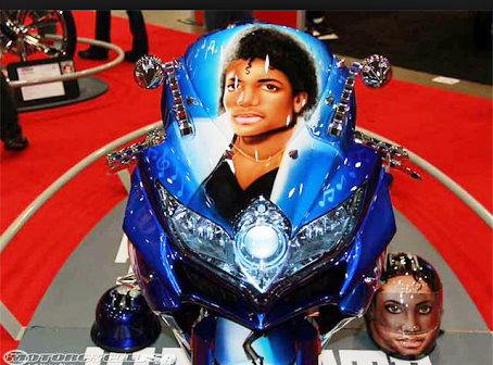 Motorcycle Helmets: Michael Jackson Motorcycle Helmet