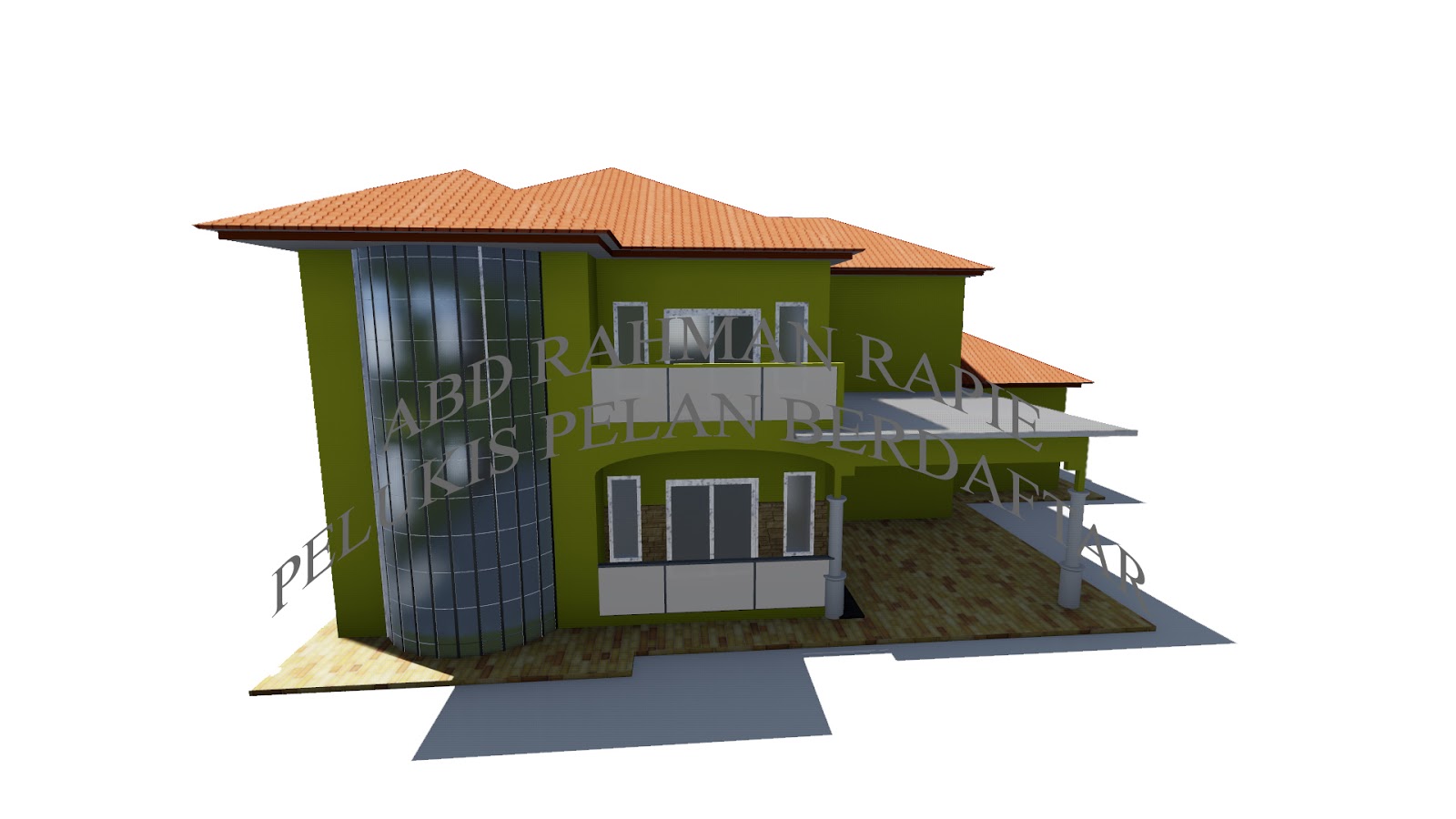 ABD RAHMAN Pelukis Pelan Berdaftar (Arkitek Consultant): Lukisan ...