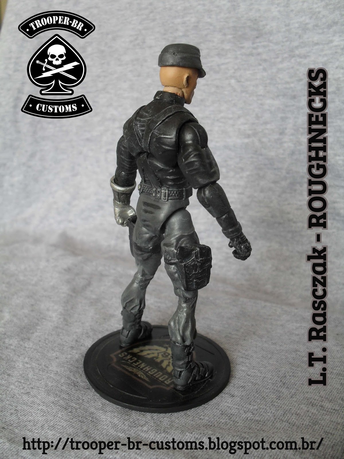 Gi joe Custom Action Figures: Lt. Jean Rasczak - Starship Troopers