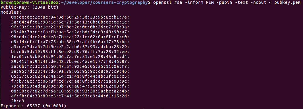 菜園角耕耘田地: [Cryptography] RSA private key & public key PEM之解析和驗證