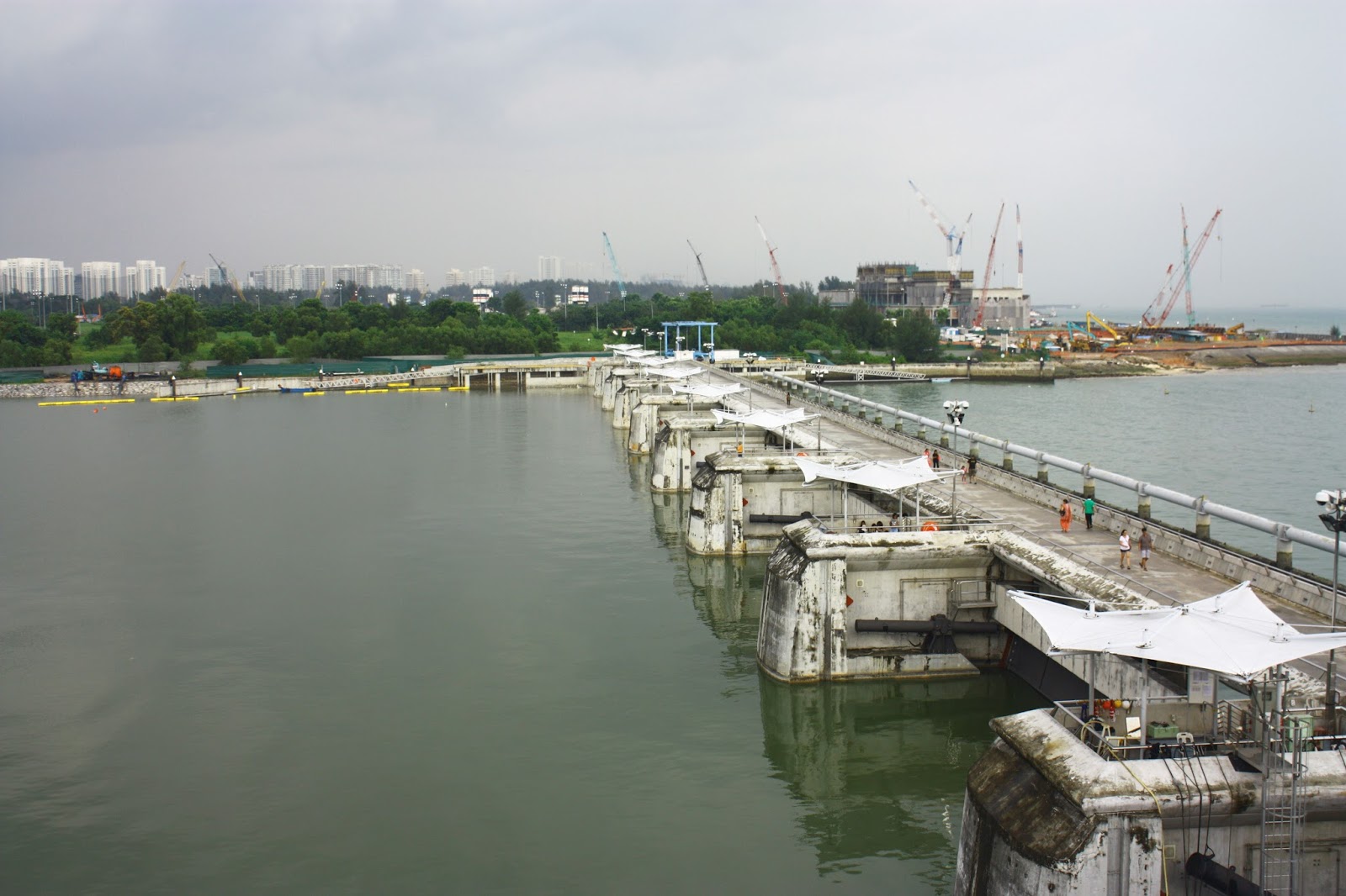 Singapore's Marina Barrage - And Audrey Was Her Name