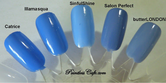 Comparison Request: Periwinkle/Blue Comparison | Pointless Cafe