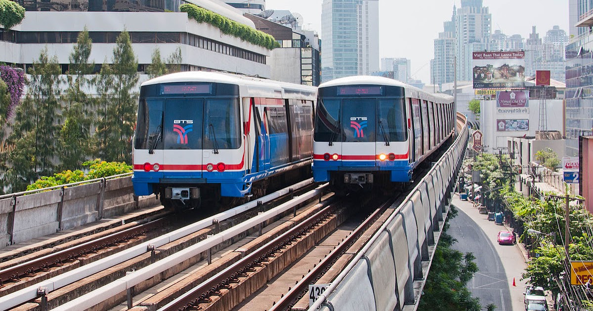 THAILAND TRAVEL GUIDES: 3 BANGKOK PART 3: USING THE BTS AND MRT TRAIN ...