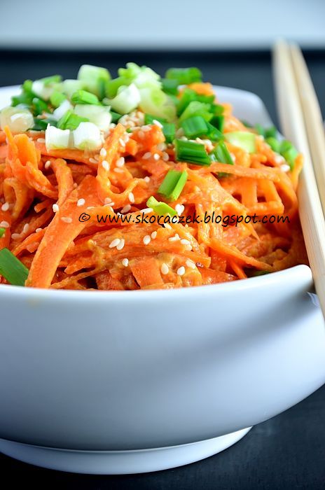 skoraq cooks and other stories: Surówka z marchewki w azjatyckim stylu ...