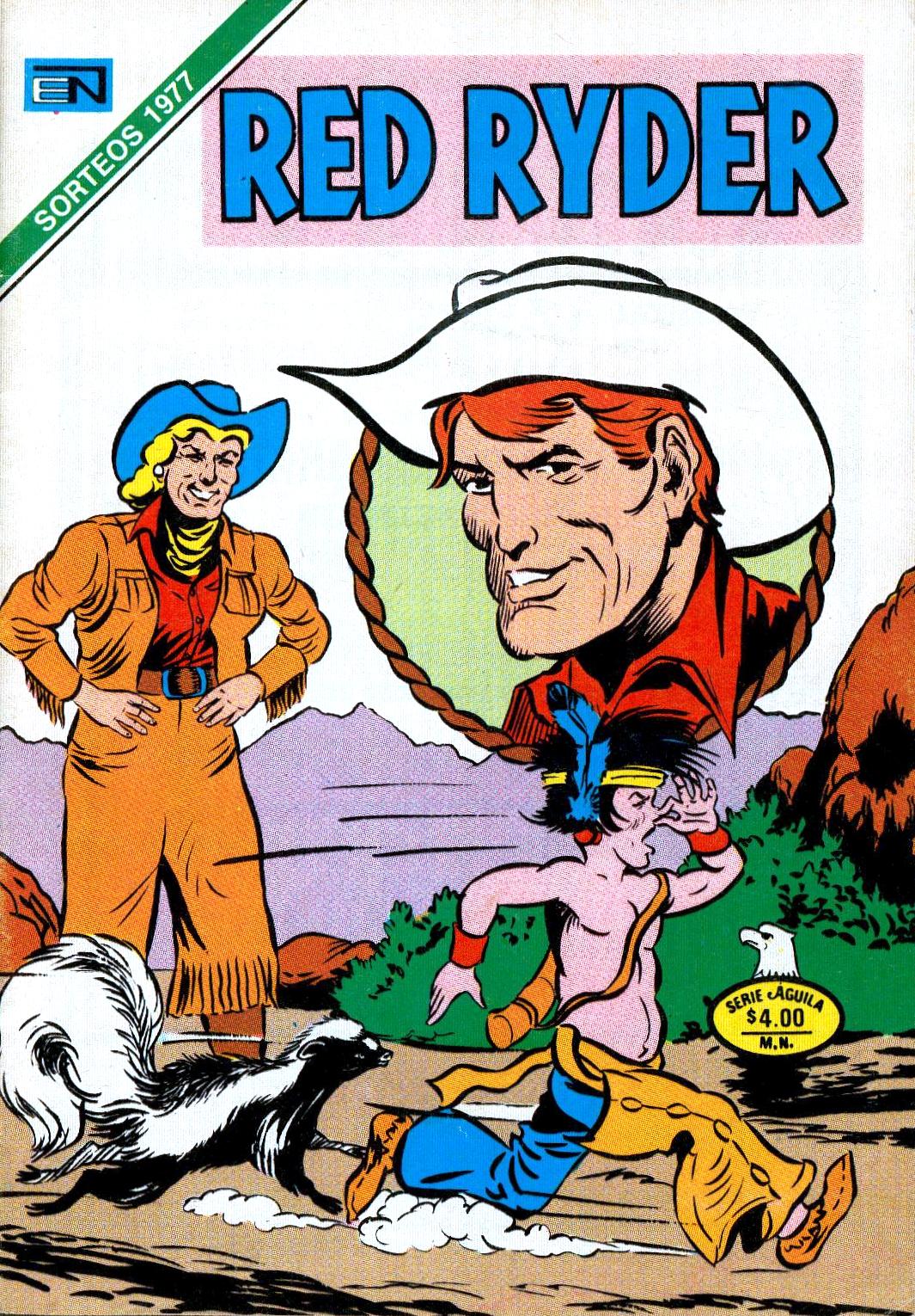 GURI GIBI : RED RYDER EN Nº 421 RED RYDER