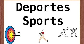 For Spanish Teachers : DEPORTES (POWER POINT)