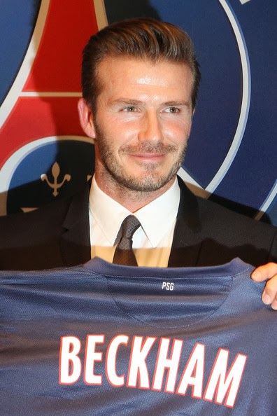 Hairstyle Photo: David Beckham Short Side Part Hairstyle Picture