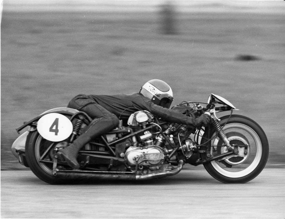 Fast is fast...: Racing Ducati singles.