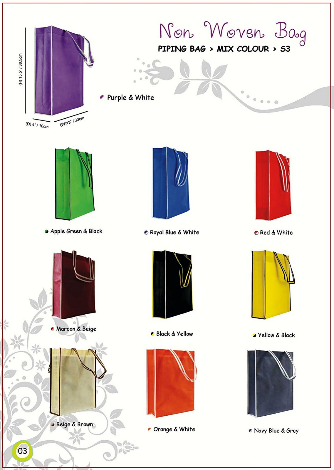 WELCOME TO OUR BLOGSPOT: NON WOVEN BAG