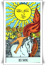 Tarot personal: ARCANOS MAYORES, 19- EL SOL