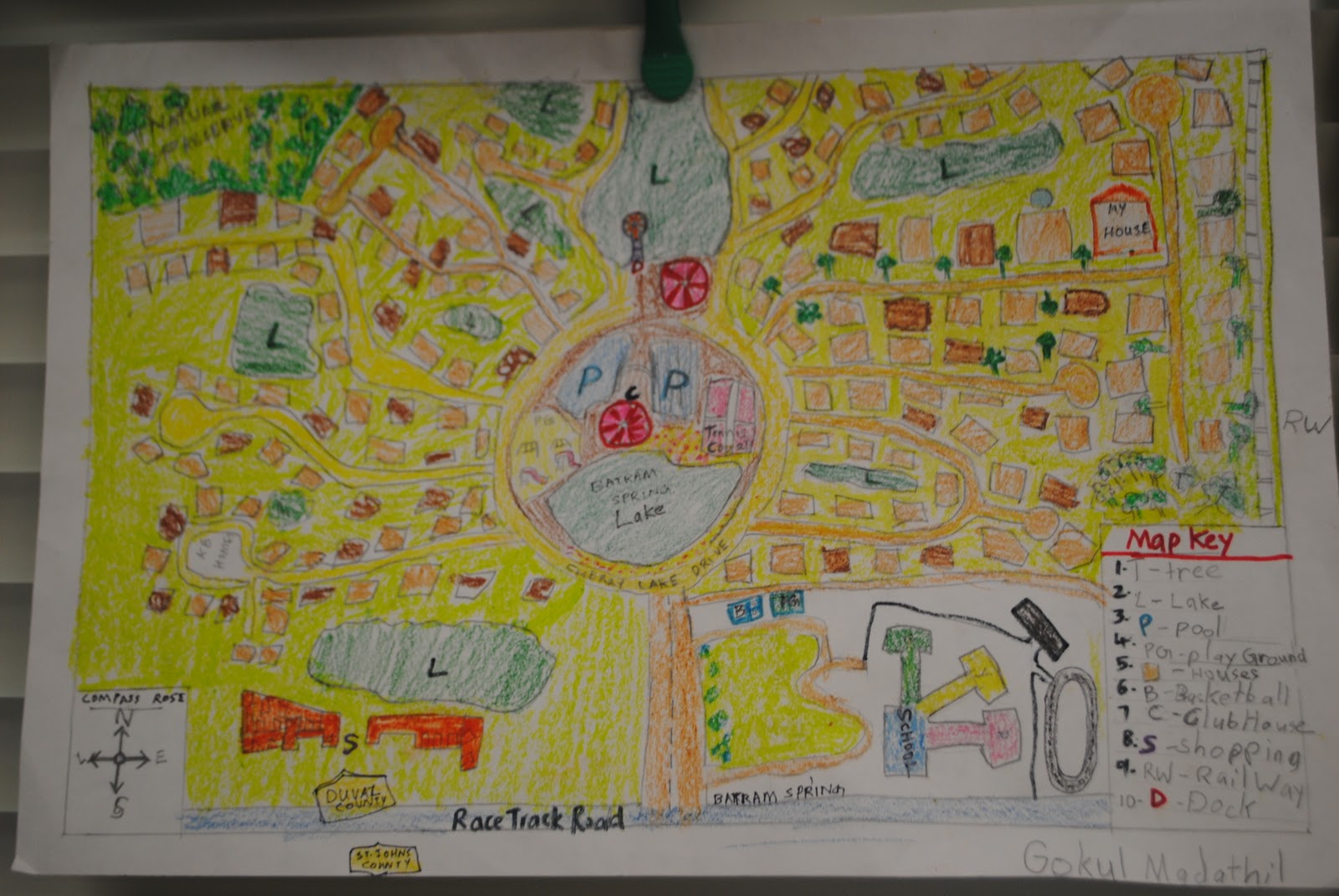 Mrs. Pacciano's Post: Social Studies Map Project
