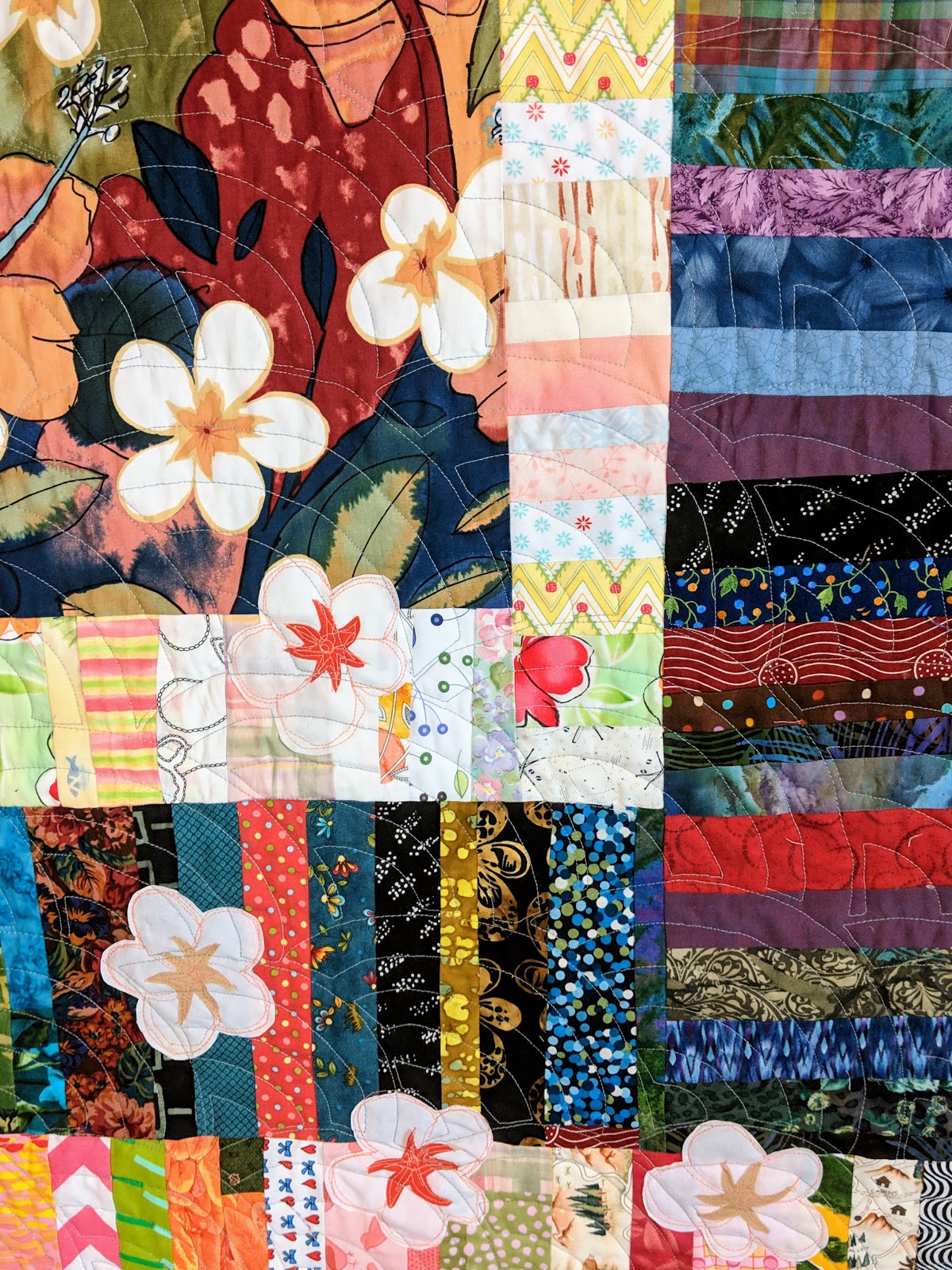 Fret Not Yourself: Medallion Chinese Coins III Quilt Finished