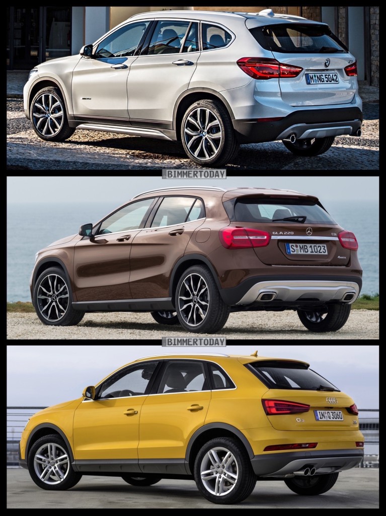 BMW ニューX1(F48)が上陸したところで・・・ドイツ御三家コンパクトSUV（X1,GLA,Q3）を適当に比較してみた