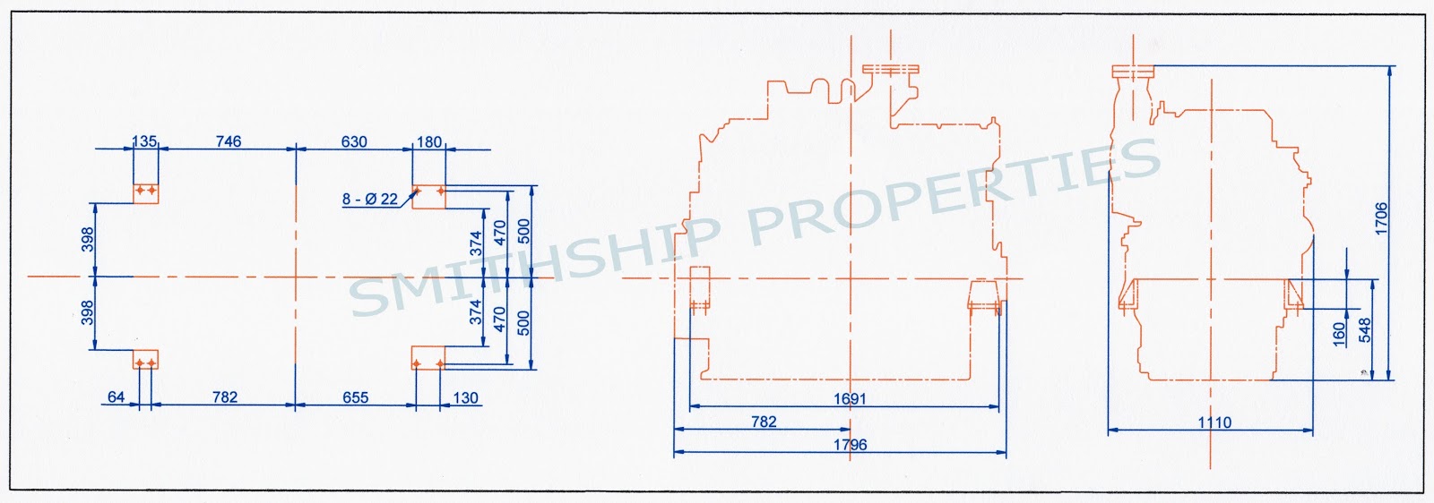 BELAJAR MENGENAI KAPAL: PONDASI MESIN (ENGINE BED)