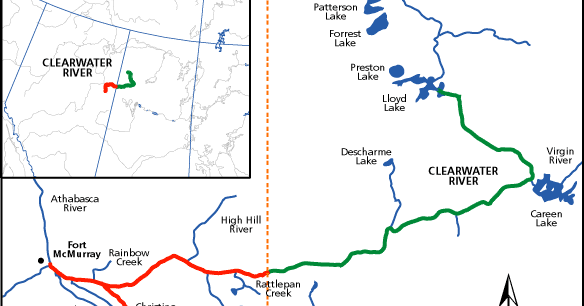 Saskatchewan: Descharme Lake