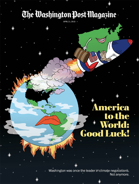 NAS CAPAS: THE WASHINGTON POST MAGAZINE