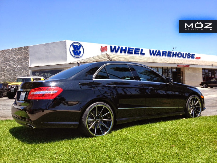 Mercedes-Benz W212 E63 AMG on MOZ Wheels | BENZTUNING