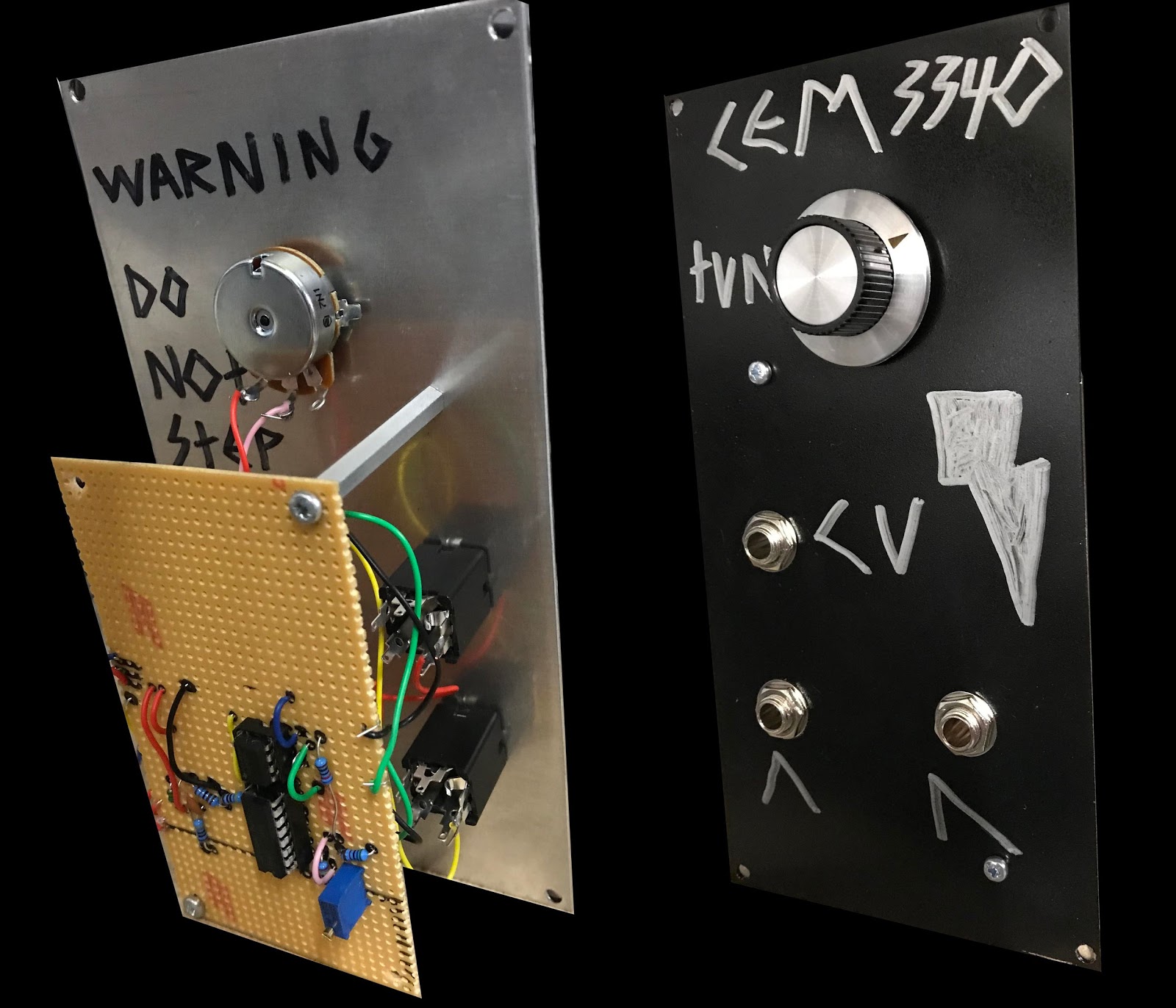 MATRIXSYNTH: Synth Voltage Controlled Oscillator 1v/oct tracked DIY how to.