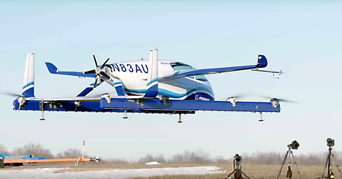 AMCAR Digital: Boeing Passenger Air Vehicle has made its first "flight"