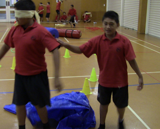 Henry: Blindfold Obstacle Course