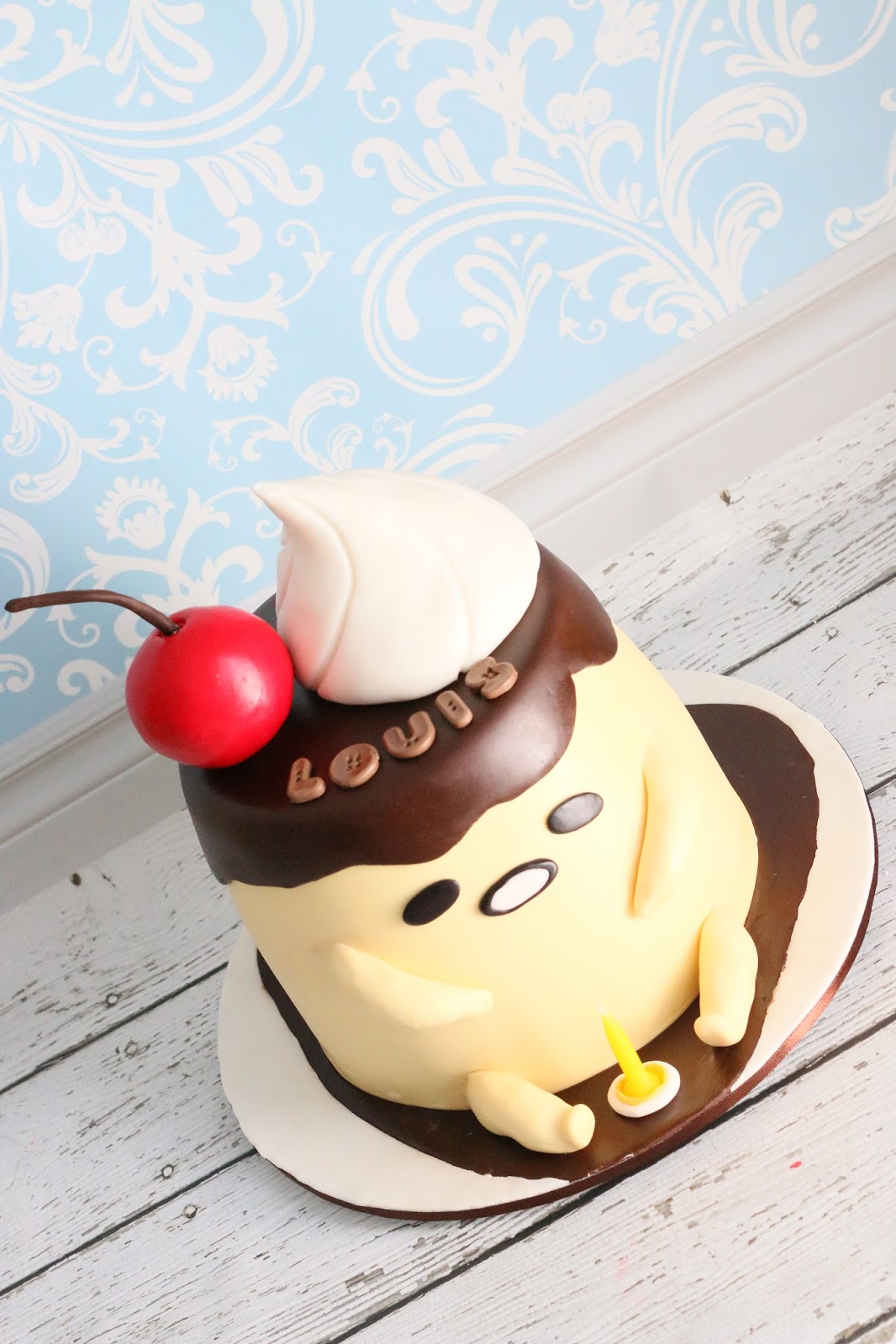 bakingmummy 俏媽咪烘焙坊: Gudetama Pudding Cake