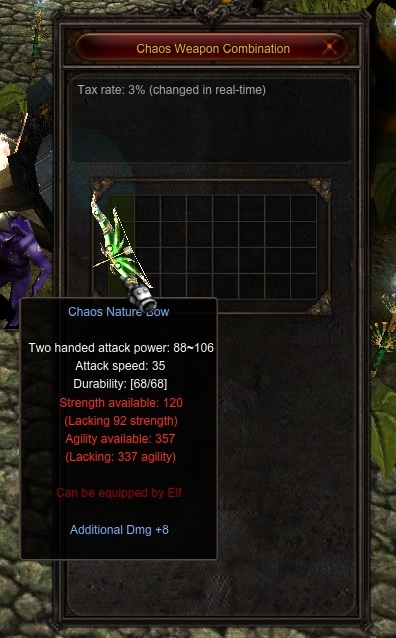 Caminho Geek: Mu Online - Como criar o Chaos Item