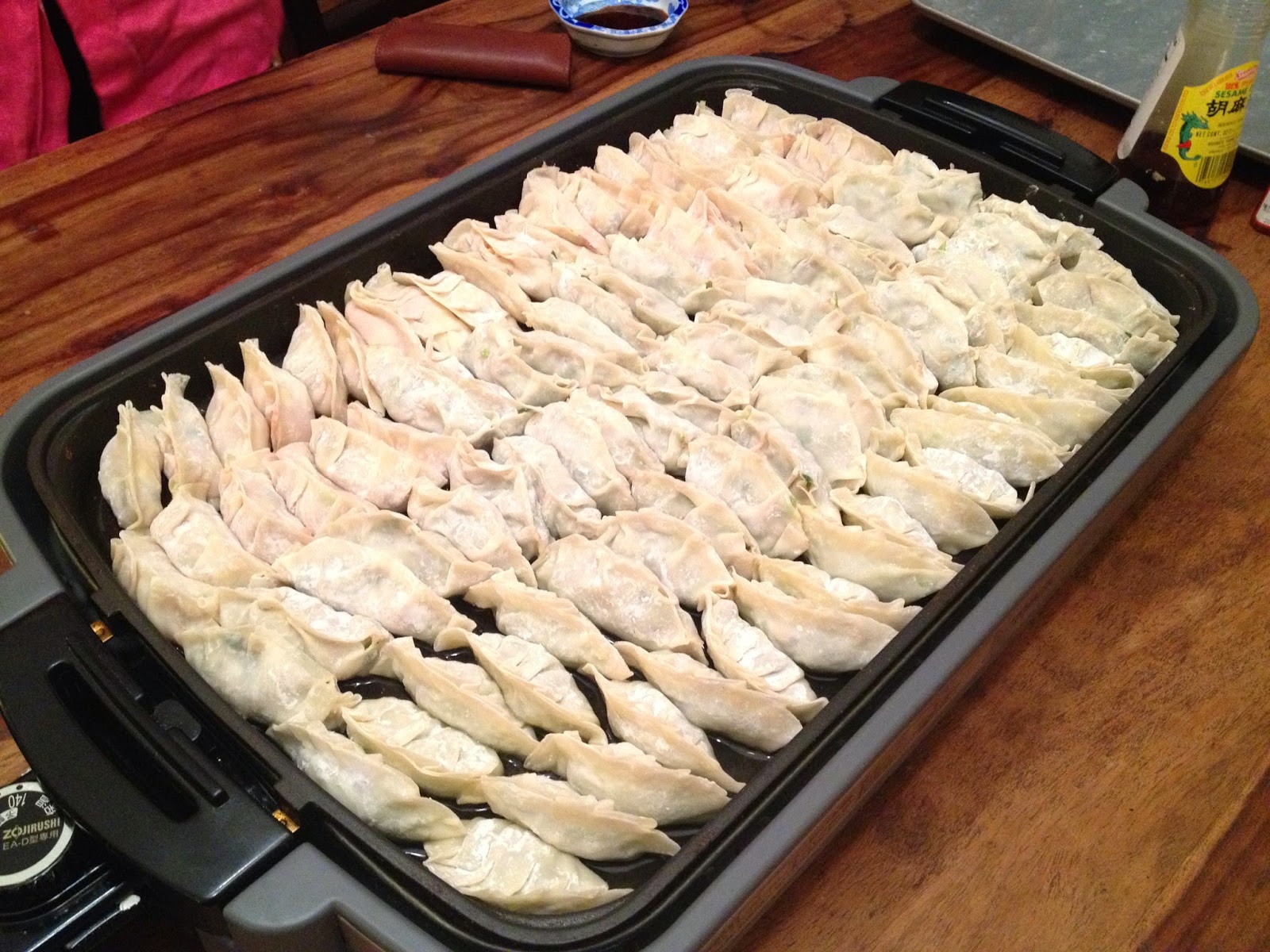 Homemade Gyoza Party