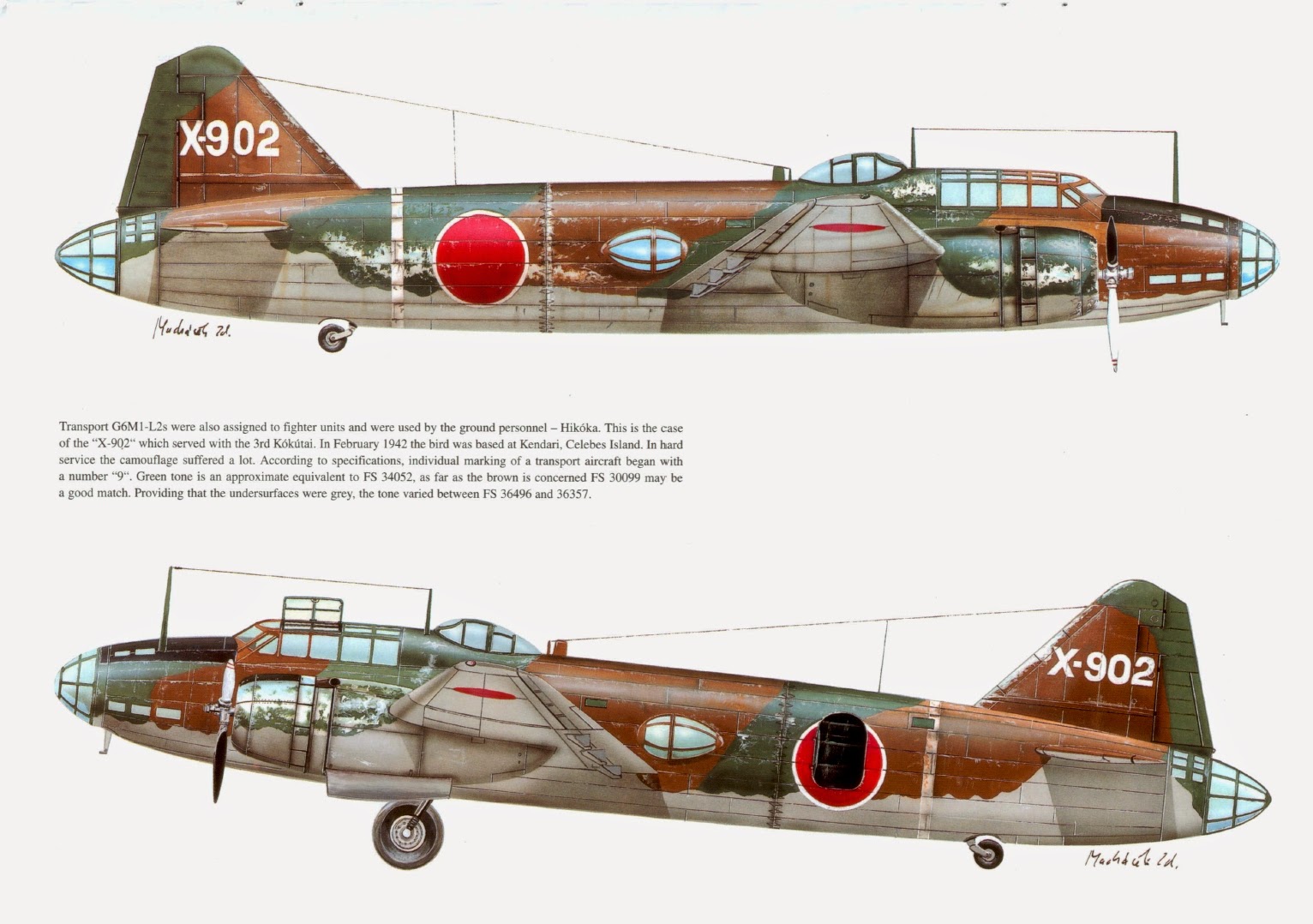 Japanese Aircraft of WWII: Mitsubishi G4M Part II