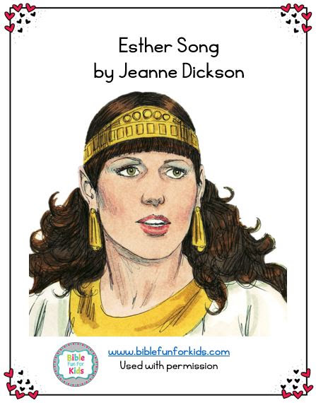 Esther Songs & Hands-On Ideas | Bible Fun For Kids