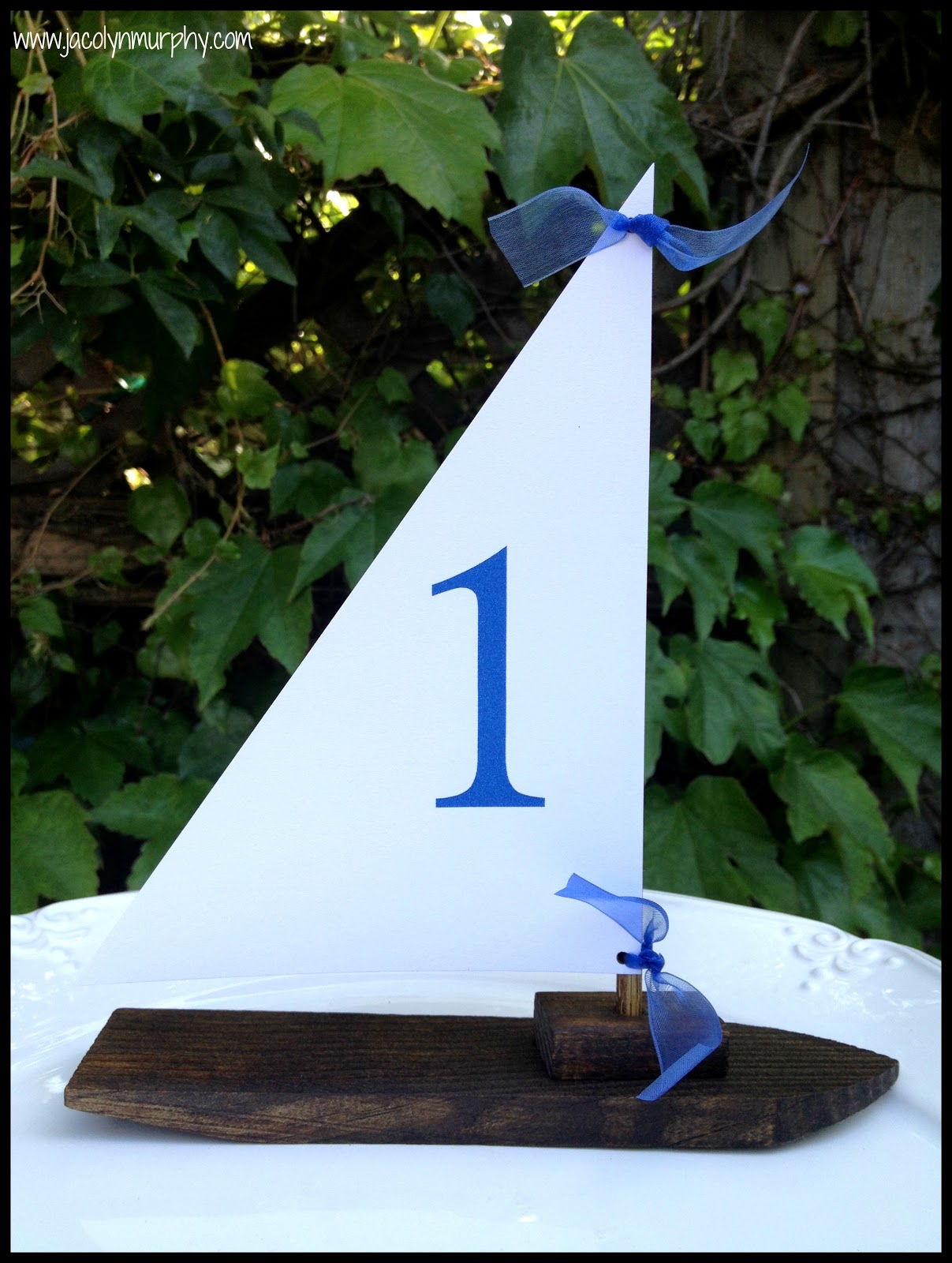 Jac o' lyn Murphy: Whatever Floats your Boat! Sailboat Centerpieces
