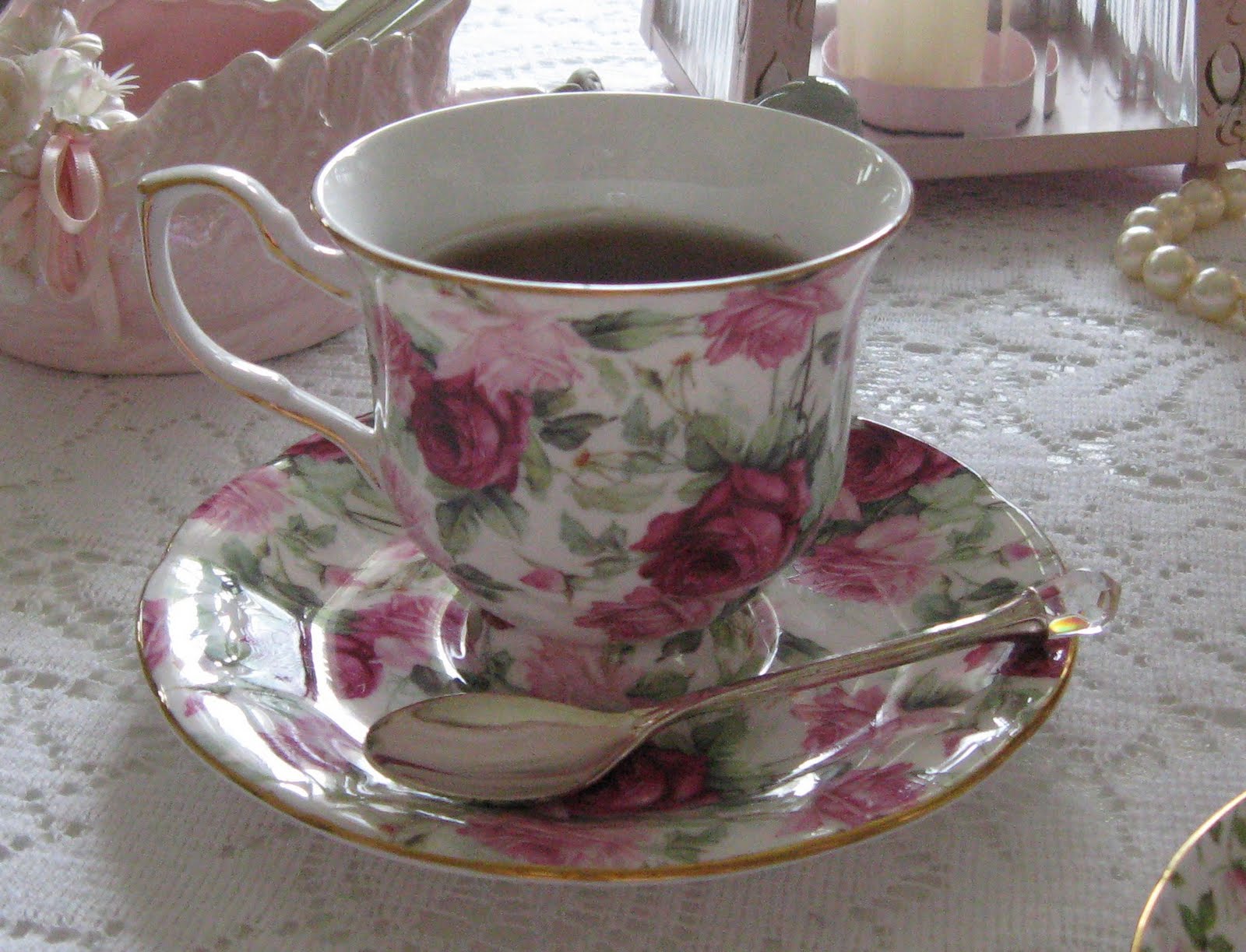 Rose Chintz Cottage: 73rd Tea Time Tuesday ~ A Summer Dreams Tea and ...
