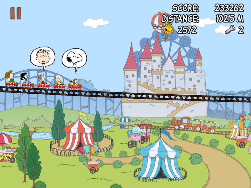 The FiveCentsPlease Blog: Snoopy Coaster game released for iPad and iPhones