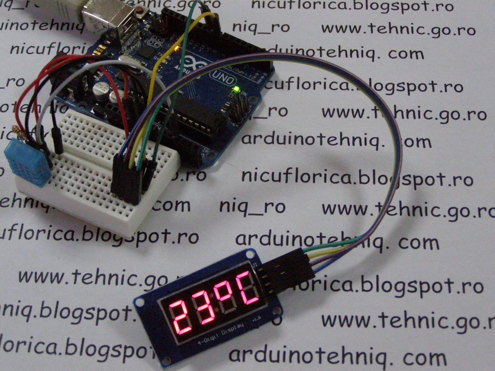 4 Digit Counter With 7 Segment Display Module Tm1637 Arduino Project Hub Images