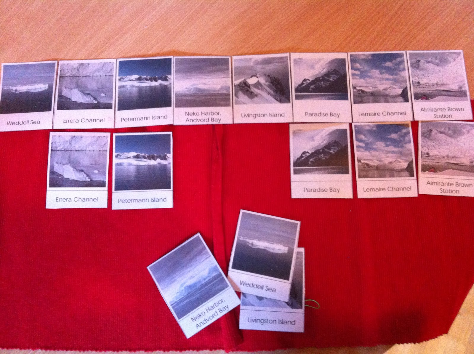 The Guilletos Playful Learning: Our Antarctica continent box