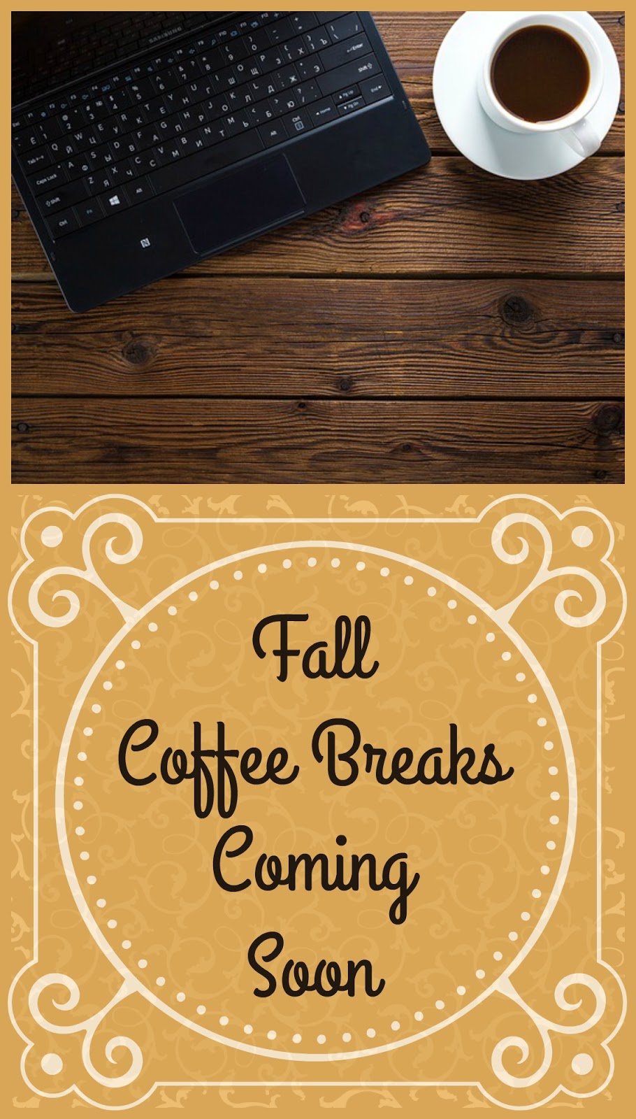 Homeschool Coffee Break: Fall Coffee Breaks Coming Soon