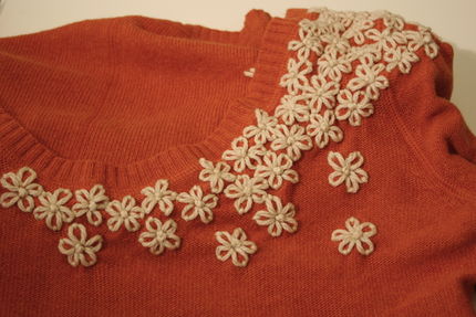 Embellish Your Old Sweaters and Cardigans - Oh You Crafty Gal