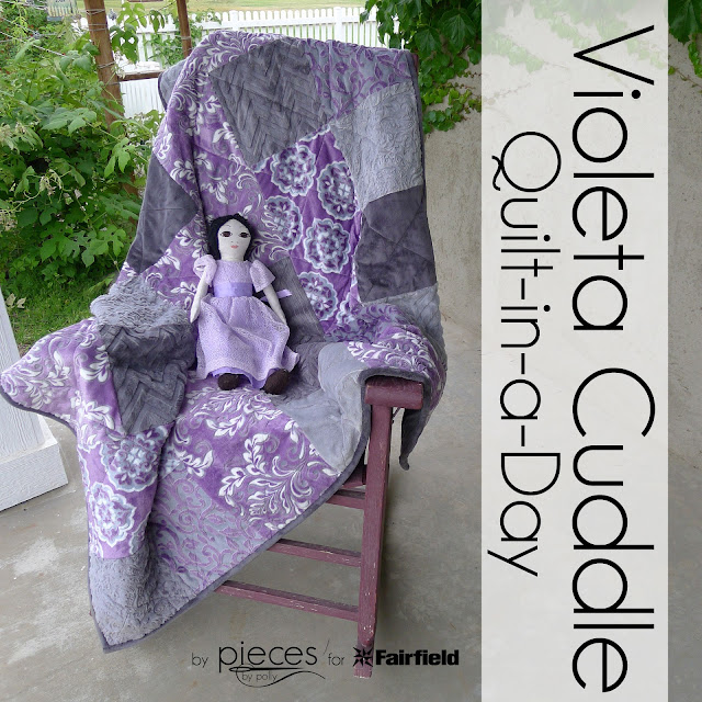 Pieces by Polly: Violeta Cuddle Quilt-in-a-Day Free Pattern - Shannon ...